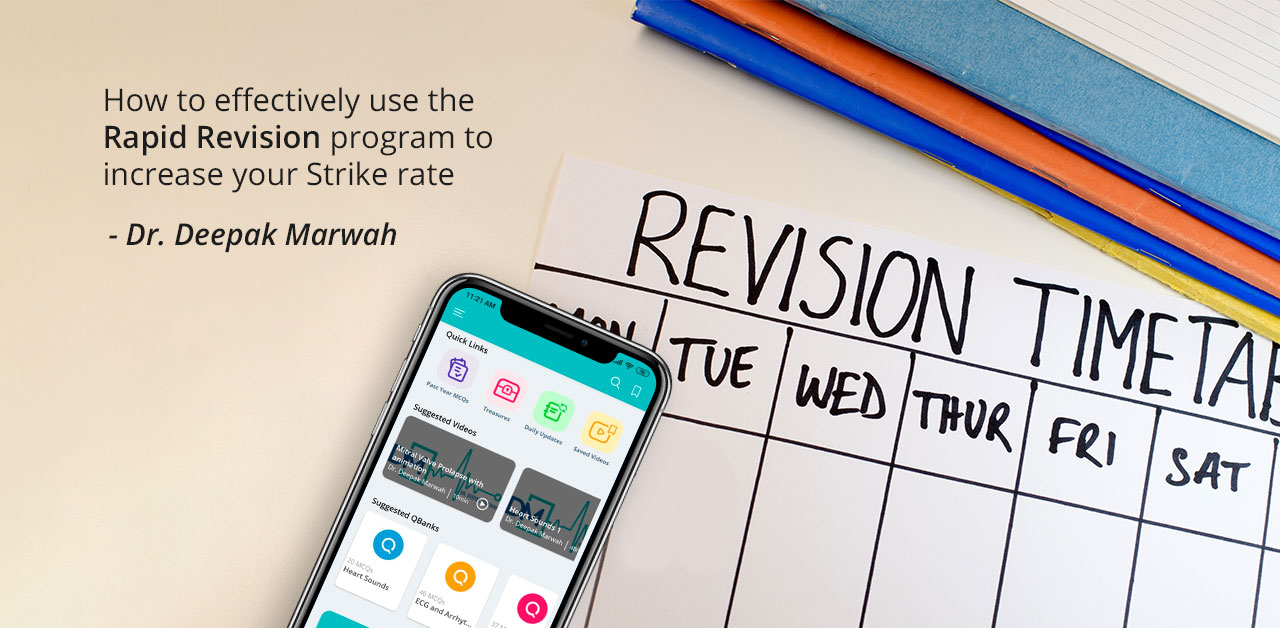 How to effectively use the Rapid revision program to increase?